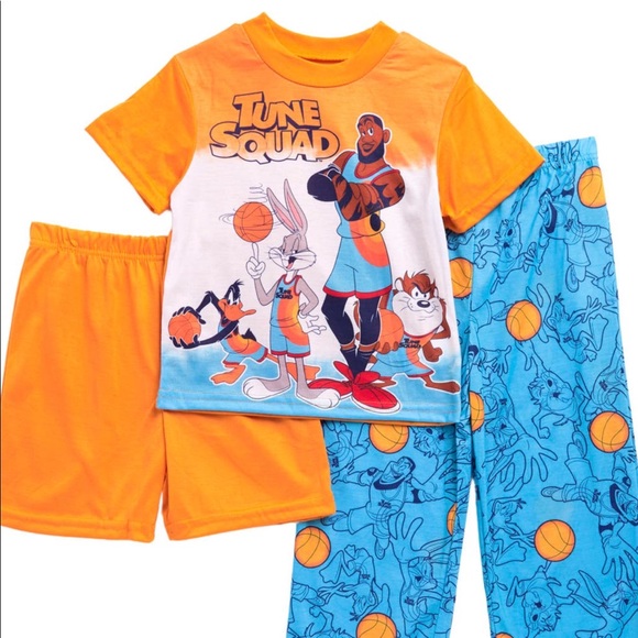 Nickelodeon | Pajamas | Nwt Size 8 Space Jams Comfortable Casual Wear 3 ...